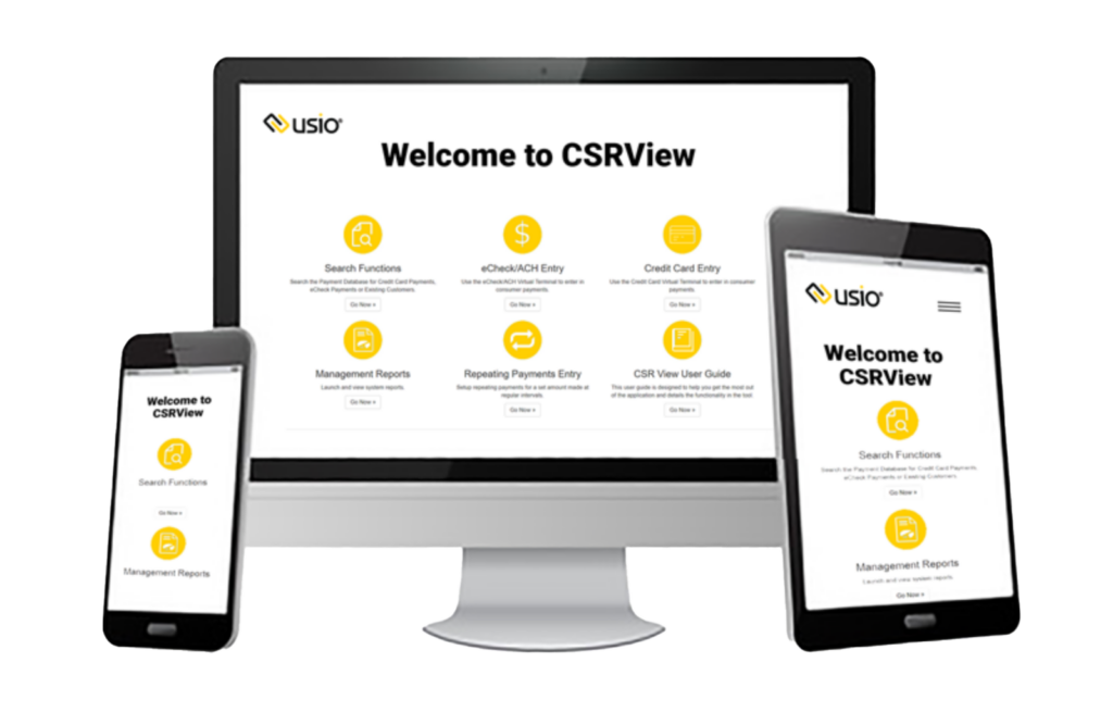Usio CSR View Reporting - USIO